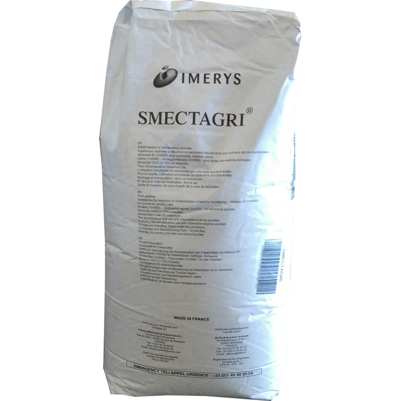ARGILE BENTONITE SMECTAGRI SAC 25 KG - Adiel France